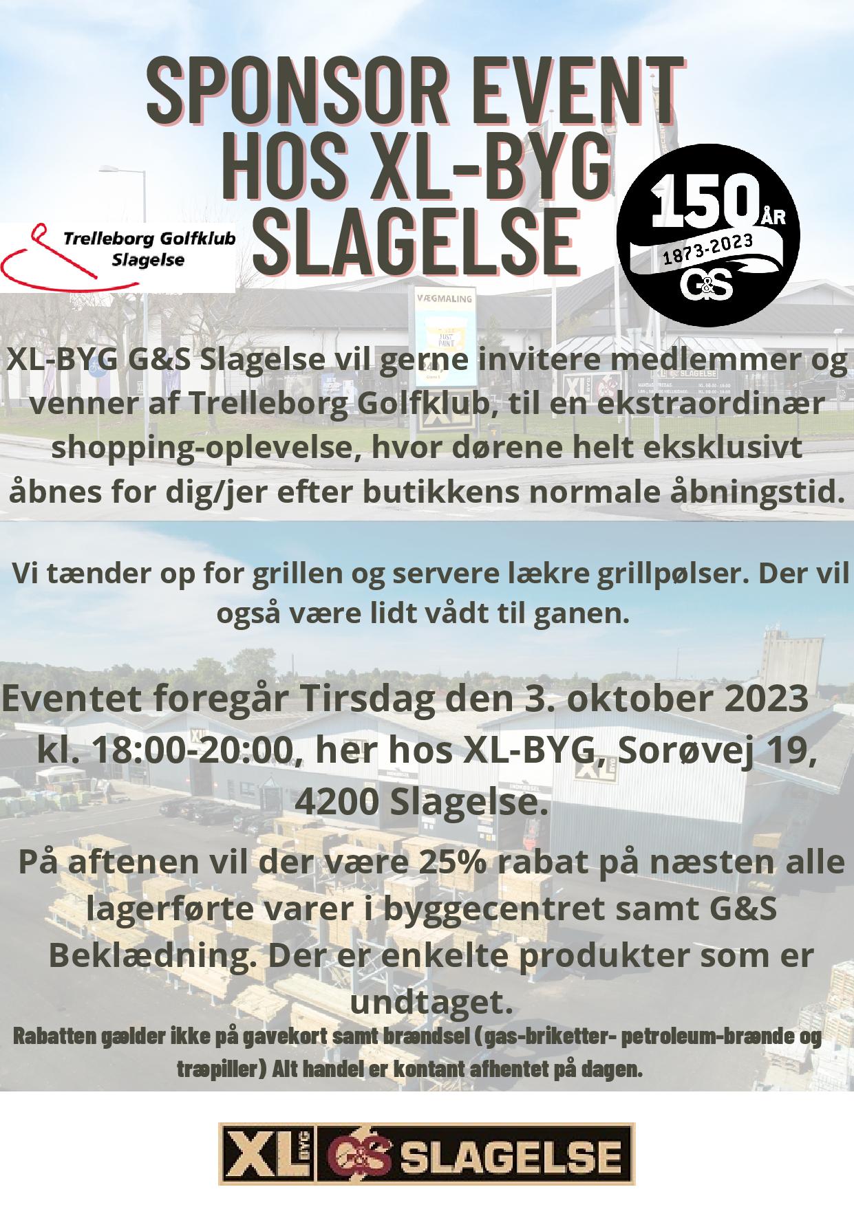XL byg event - Trelleborg Golfklub Slagelse